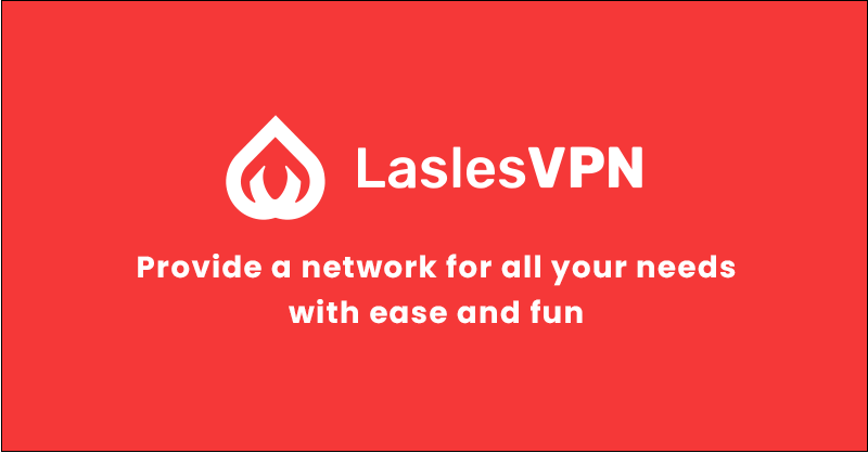LaslesVPN Landing Page